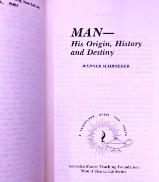Man – His Origin, History and Destiny. | I AM Spiritual Books